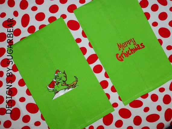Items similar to How the GRINCH Stole Christmas GRINCH and MAX BoUTIQUE ...