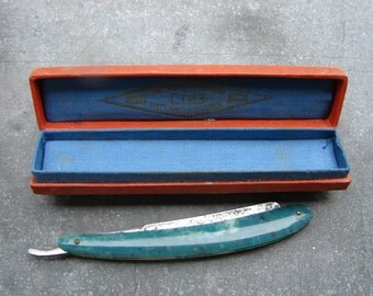 Soviet Vintage Special Edition Barber's Sterling Straight Razor STIZ in ...