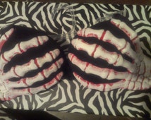 Unique skeleton bra related items | Etsy