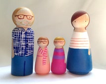 Popular items for peg doll set on Etsy
