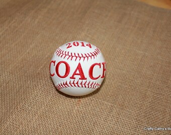 Custom Embroidered Baseballs