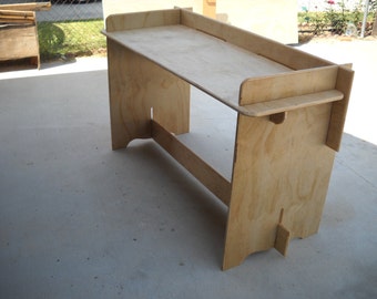 Slot together Plywood Chair