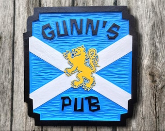 Scottish pub decor | Etsy