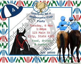 Popular items for melbourne cup on Etsy