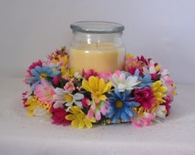 Popular items for spring candle ring on Etsy