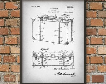Popular items for suitcase art on Etsy