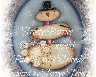 Pretty Prims by Deb Antonick email pattern by PaintingWithFriends