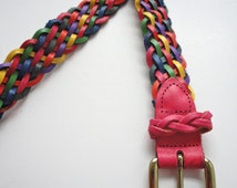 Popular items for multi color belt on Etsy