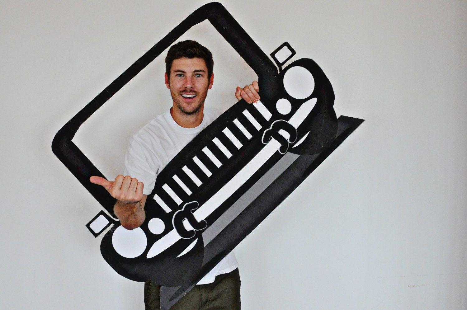 Extra Large Car Photo Booth Prop Printable Instant Download