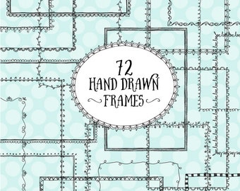 Hand drawn border | Etsy