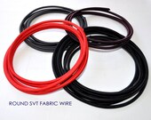 Cloth Covered Electrical Wire Pendant Lighting by FabricWire