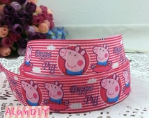 Unique peppa pig ribbon related items | Etsy