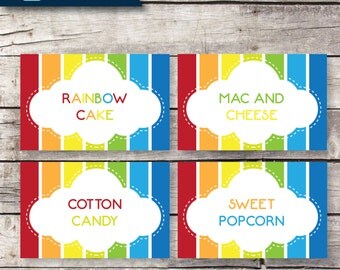 Popular items for rainbow food on Etsy