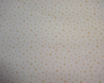 Yellow star fabric | Etsy