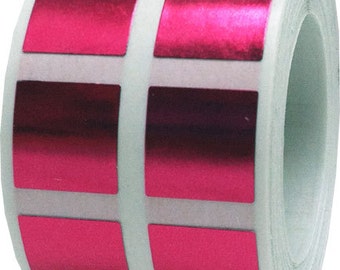 1000 Metallic Blue Dot Stickers Small 1/2 Inch by TheDotSpotLane