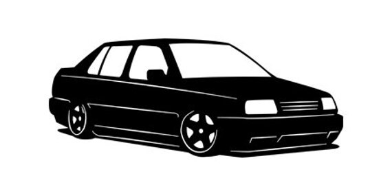 Artículos similares a 7.5 Inch MKIII Jetta Vinyl Sticker en Etsy