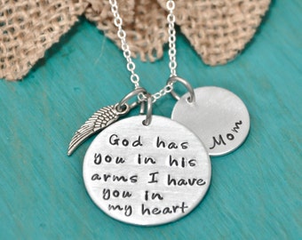 Mom memorial jewelry | Etsy