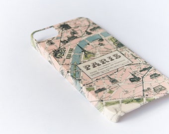 Map iphone case | Etsy