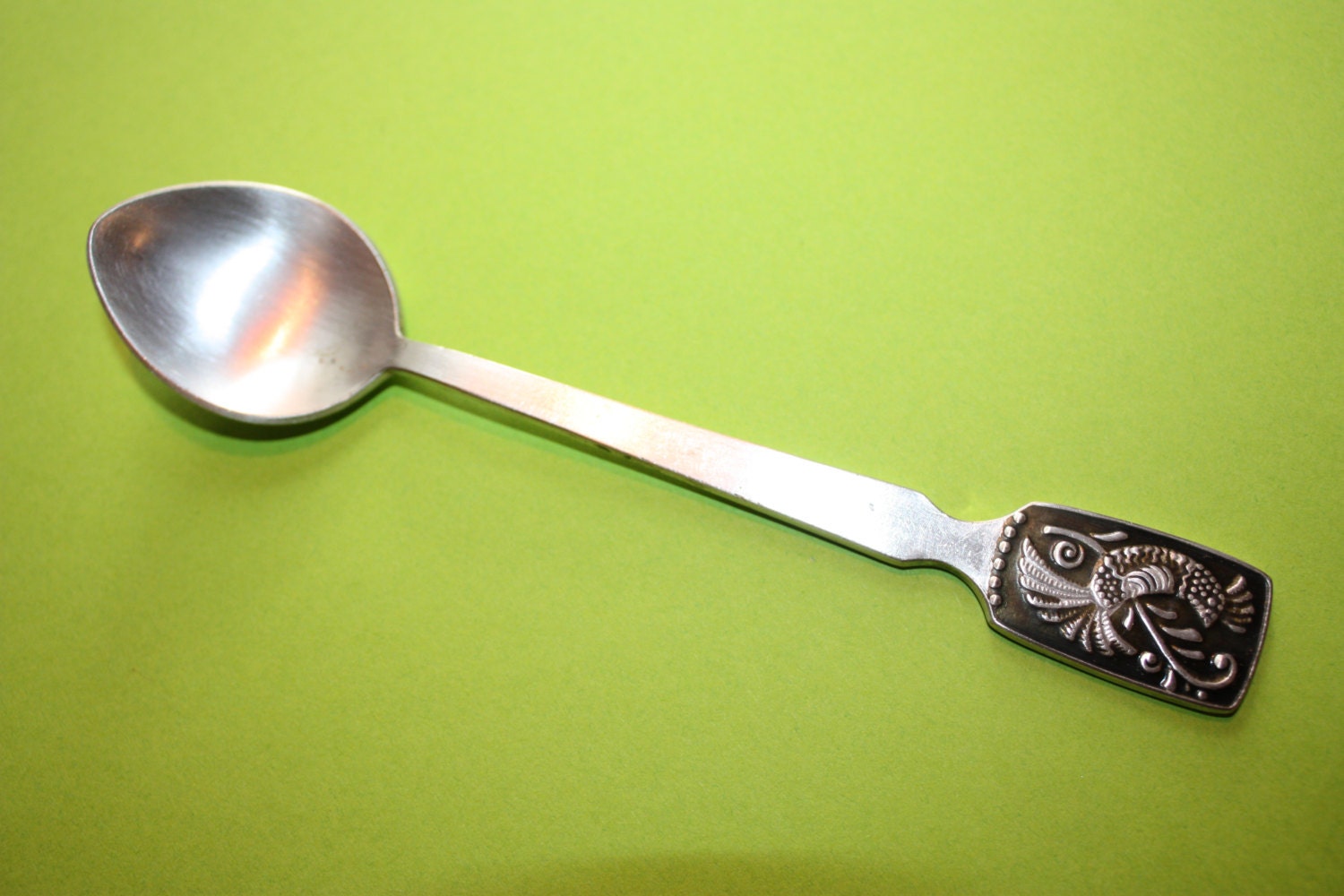 Gorgeous ornament spoon – Russian Vintage Tea Spoon – Soviet Union ...