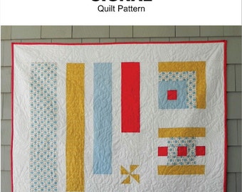 Beach quilt pattern | Etsy