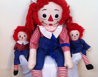 Popular items for raggedy anne on Etsy