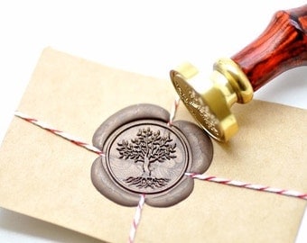 Tree of life stamp | Etsy