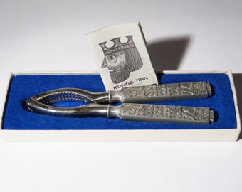 Konge-Tinn Nutcracker - Norway Royal Pewter - Viking Design - Original ...