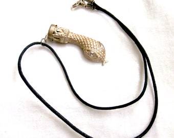 Snake head necklace | Etsy