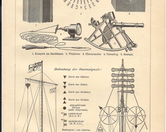 Nautical instrument | Etsy