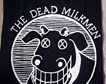 The Dead Milkmen Back Patch - folk punk forever