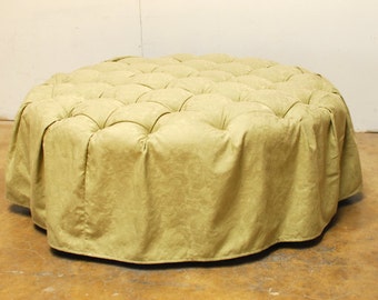 Popular items for round ottoman on Etsy