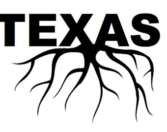 Texas roots | Etsy