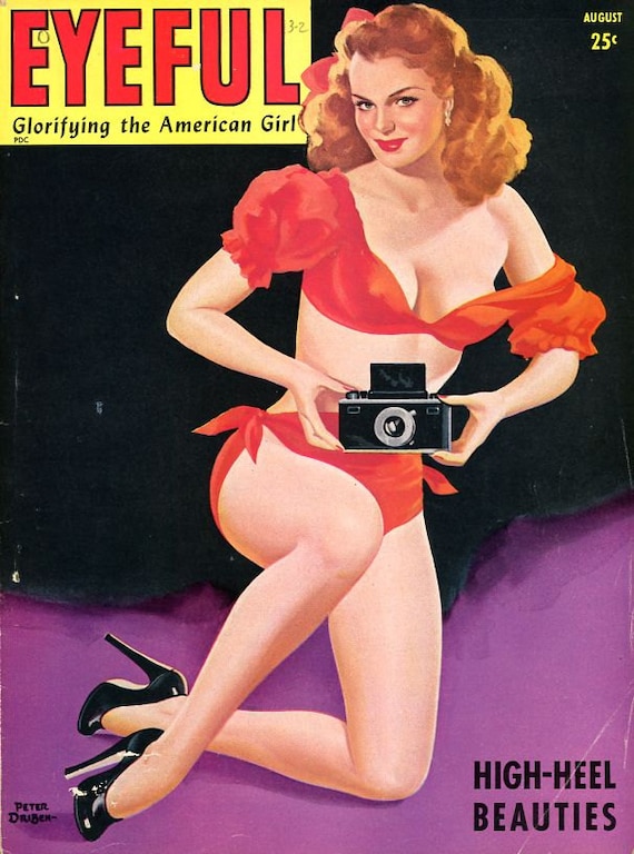 Eyeful Magazine 1946 Cover by Peter Driben Glorifying the