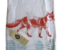 Unique fox towel related items | Etsy