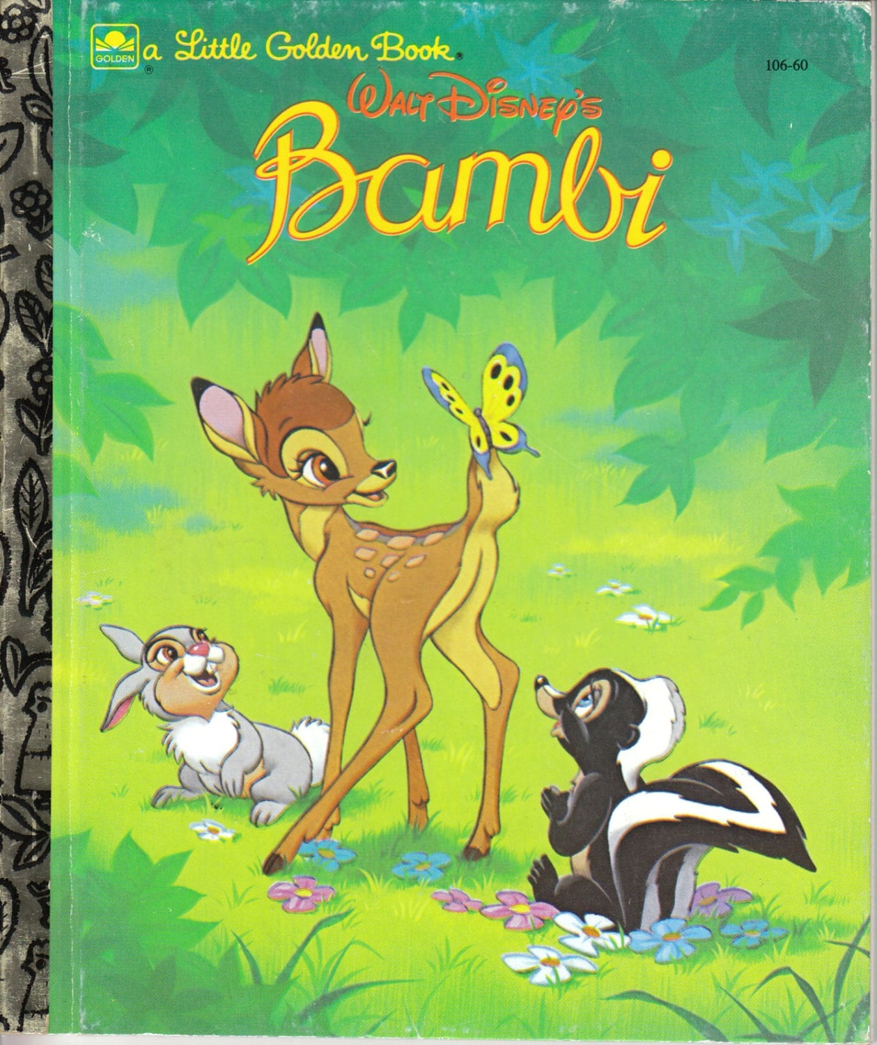 WALT DISNEYS BAMBI A Little Golden Book Hard Cover by embrace123
