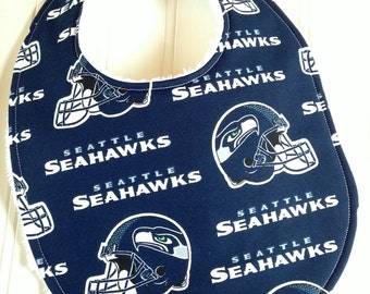 Seattle Seahawks Baby Bib, Seattle Seahawks Baby Shower, Gender Neutral ...