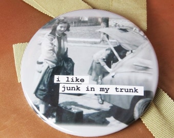 Junk in the trunk | Etsy