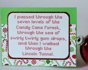 Popular items for candy cane forest on Etsy