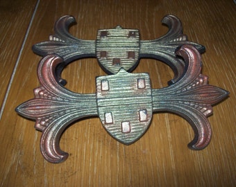 Antique curtain rod | Etsy