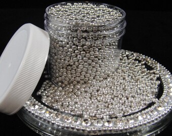 Silver sprinkles | Etsy