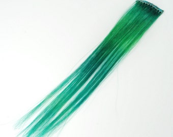 Popular items for blue hair extensions on Etsy