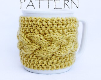 Pattern Knitted Owl Fingerless Mittens PDF