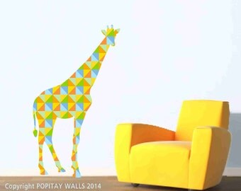 Geometric giraffe | Etsy