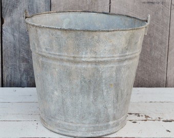 Popular items for metal buckets on Etsy