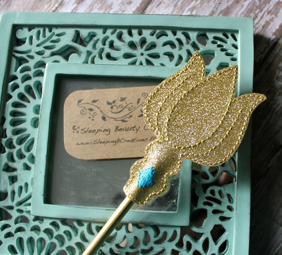 Snow Queen-inspired Tiara and Scepter Set by sleepingbcreations