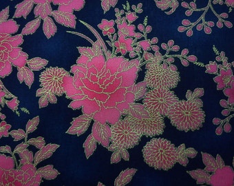 Sakura fabric | Etsy