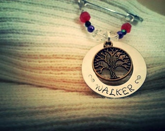 Family tree brooch | Etsy