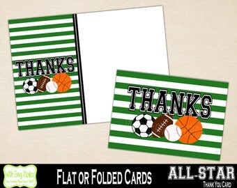 Popular items for sports thank you on Etsy
