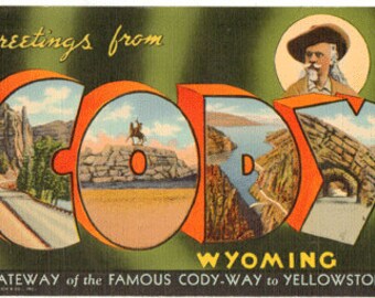 Buffalo postcard | Etsy