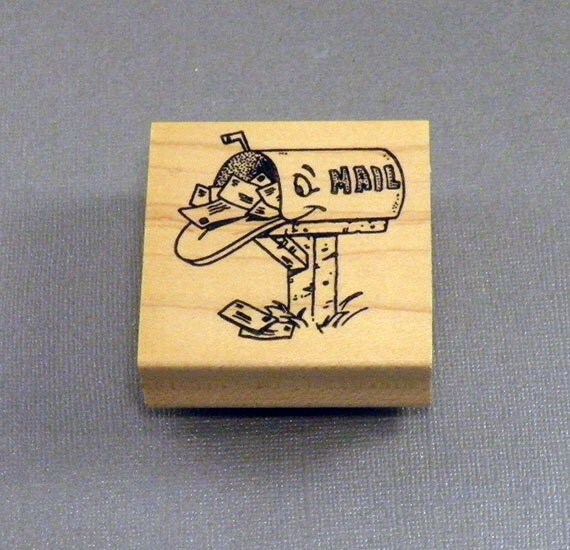 Rubber Stamp Mailbox